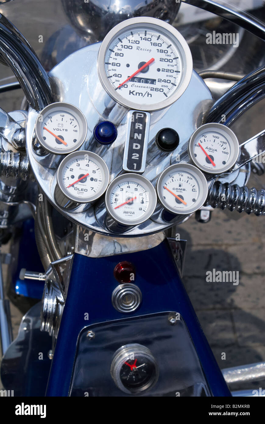 Motorcycle gauges hi-res stock photography and images - Alamy