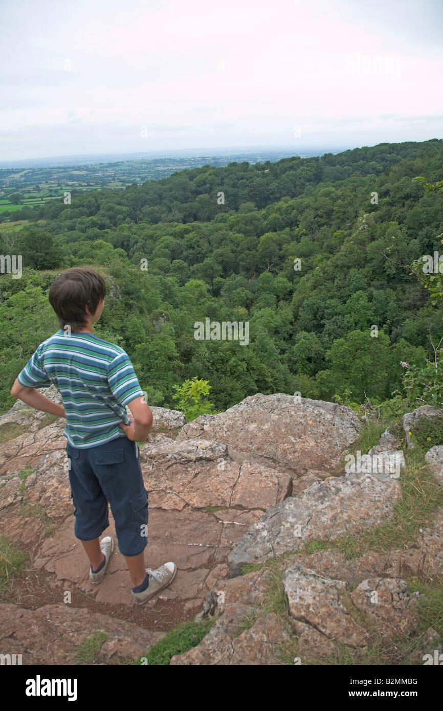 Ebbor Gorge, Mendip Hills, Somerset, England Stock Photo - Alamy
