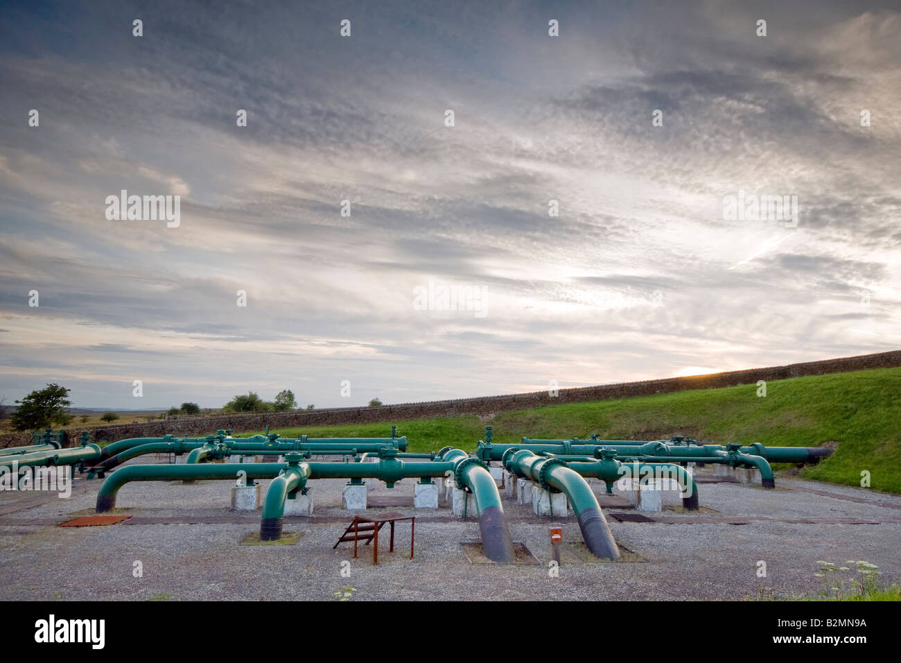 High pressure main gas pipeline hi-res stock photography and images - Alamy