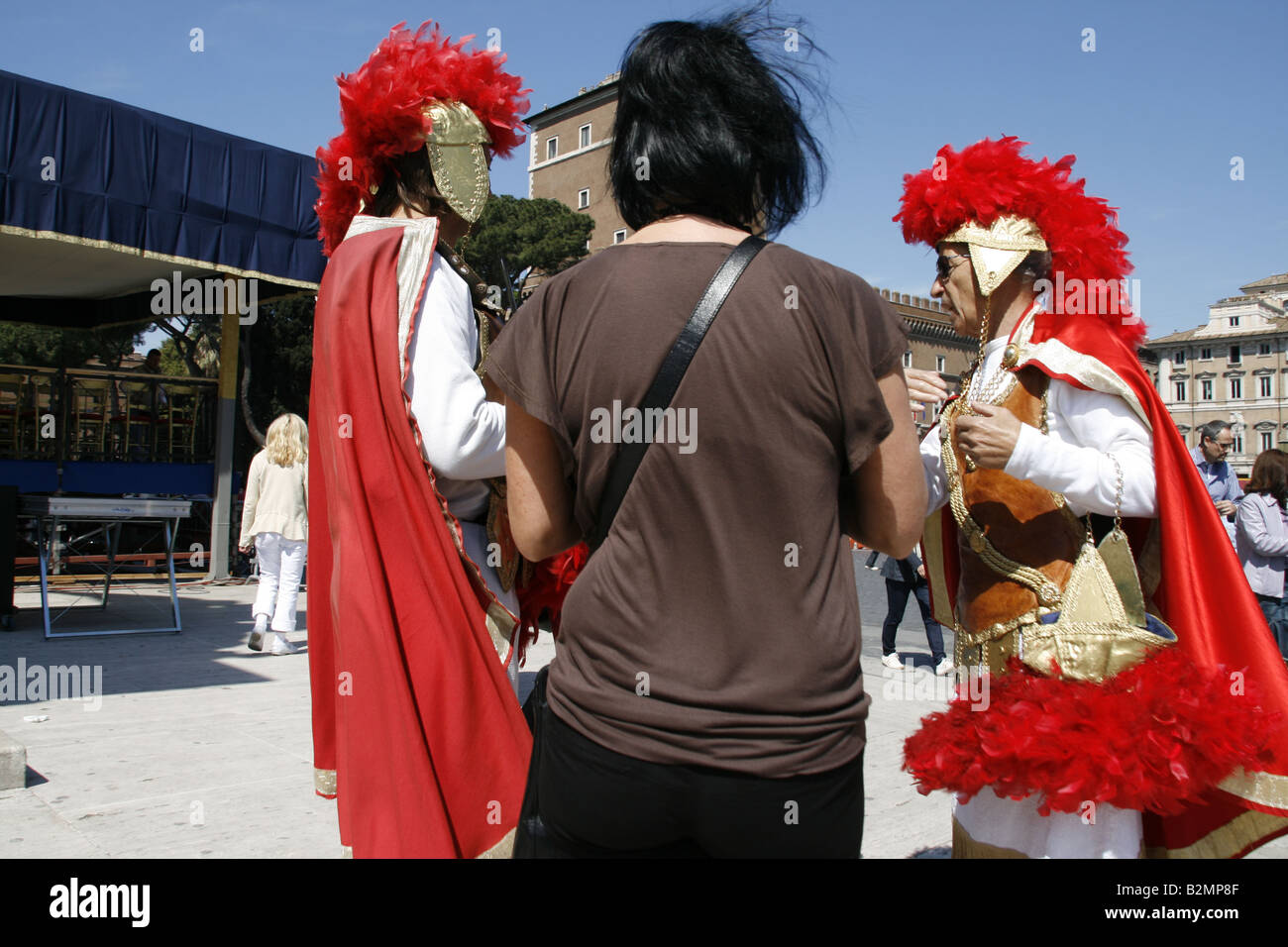 Centurions rome tourist hi-res stock photography and images - Alamy