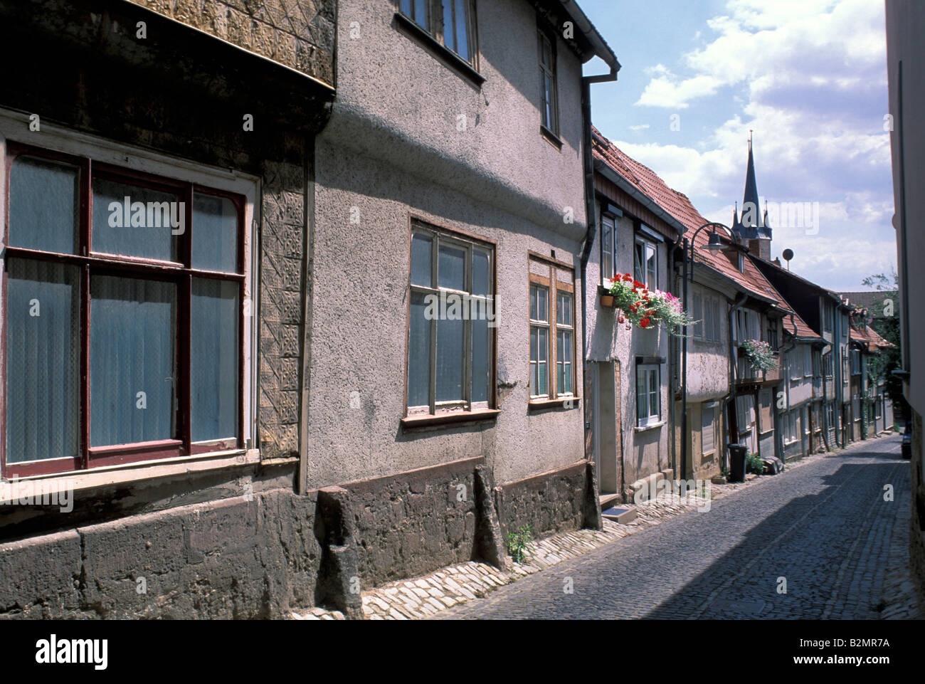 Historic centre, Muhlhausen, Germany, Europe Stock Photo - Alamy