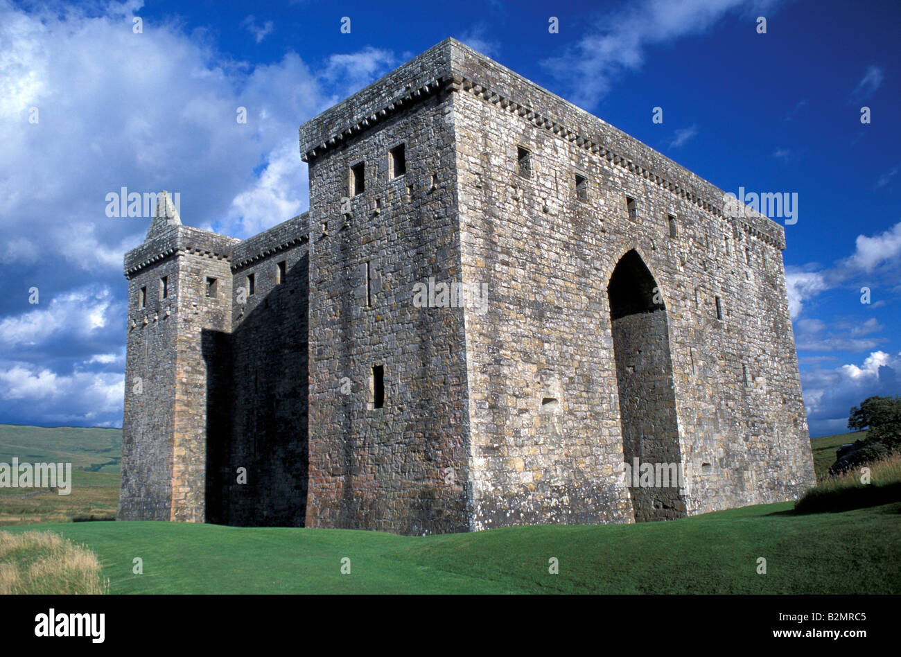 Hermitage castle, Scottish Borders, Scotland, United Kingdom, Europe ...