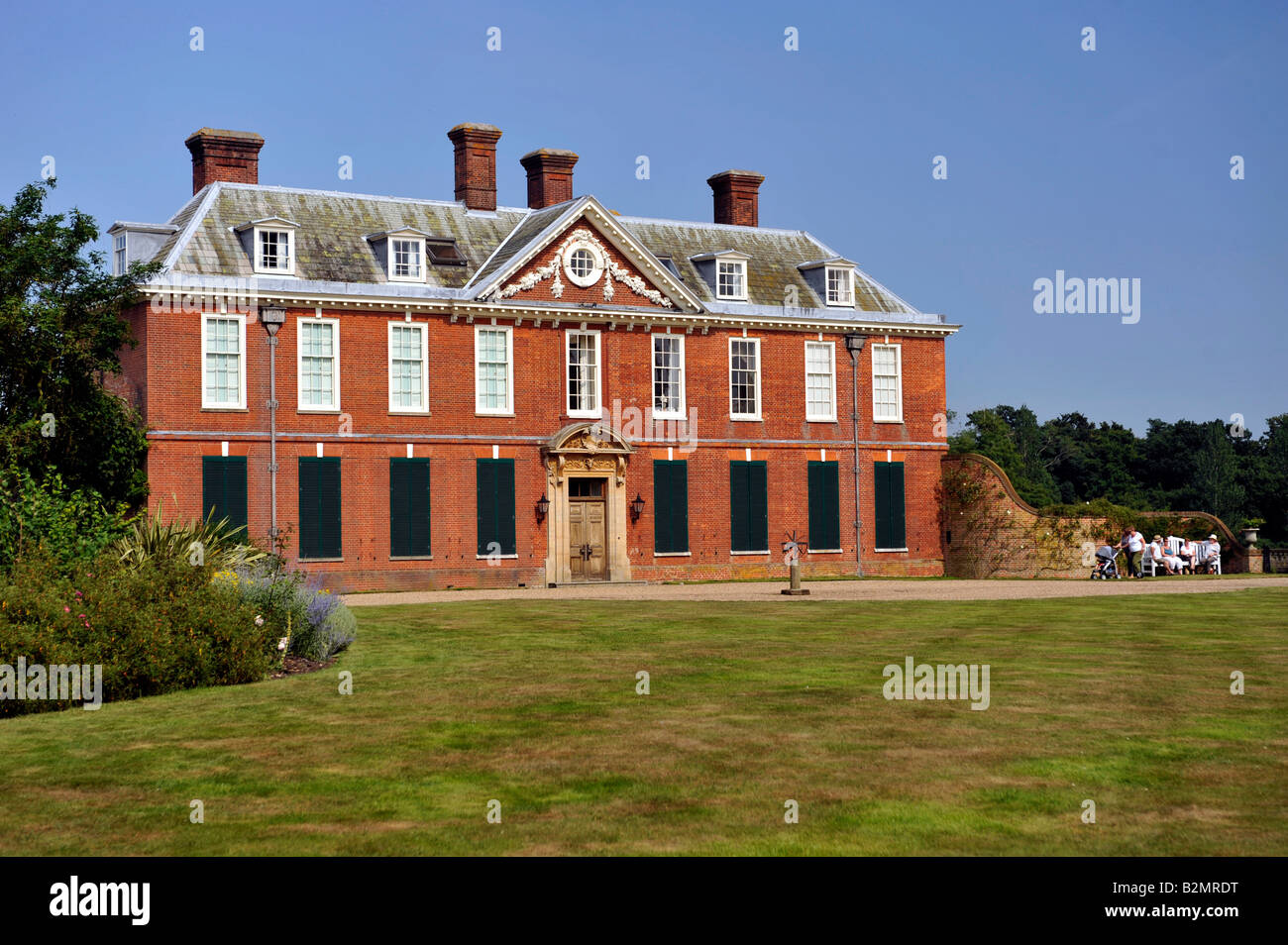 Ditchingham Hall Norfolk England Stock Photo - Alamy