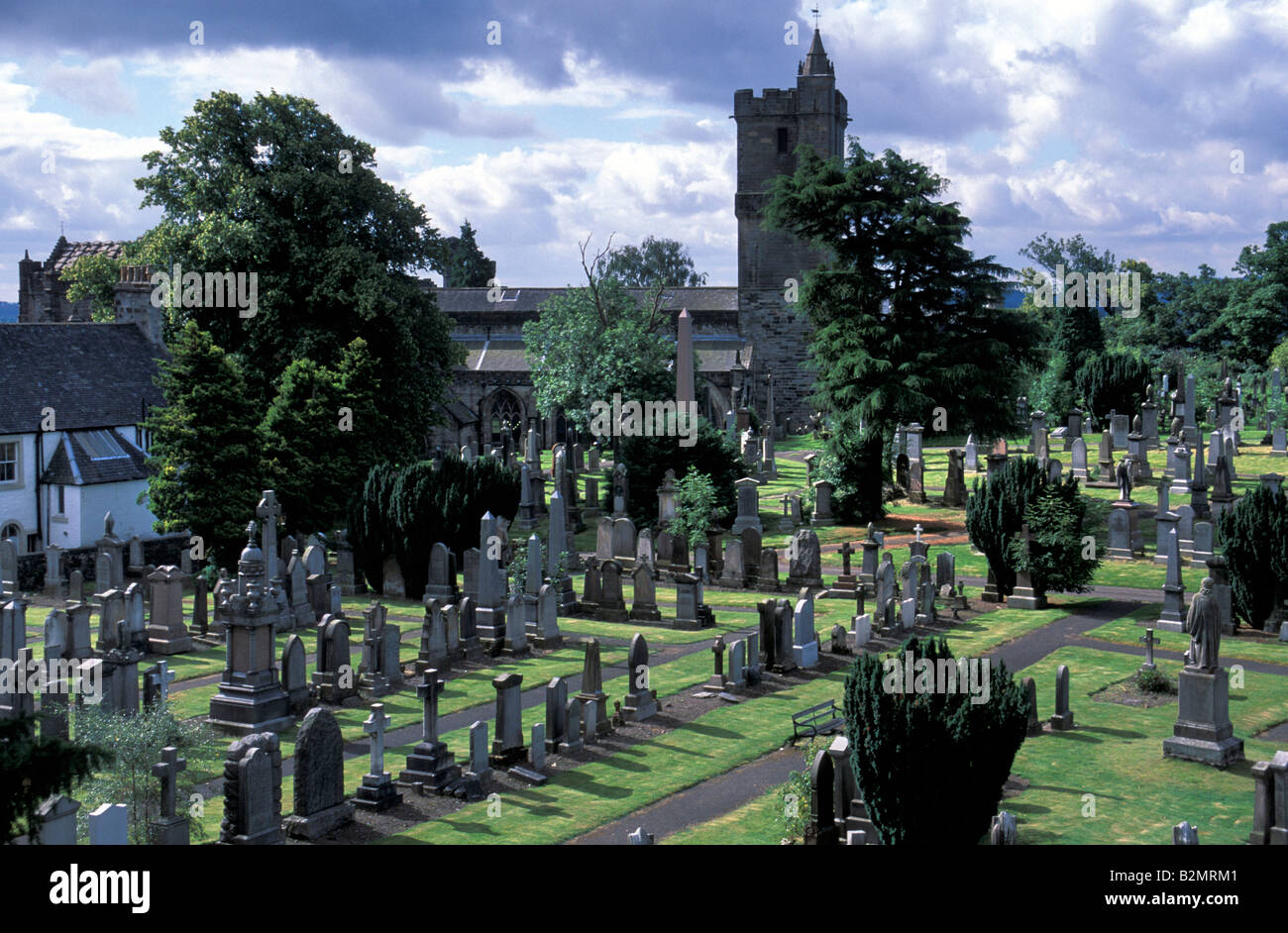 Cemetery stirling in scotland hi-res stock photography and images - Alamy