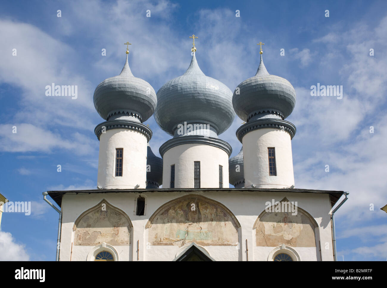 Tikhvin cathedral hi-res stock photography and images - Alamy