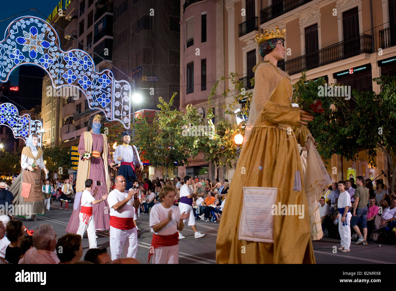 Religious procession fiesta de san hi-res stock photography and images ...