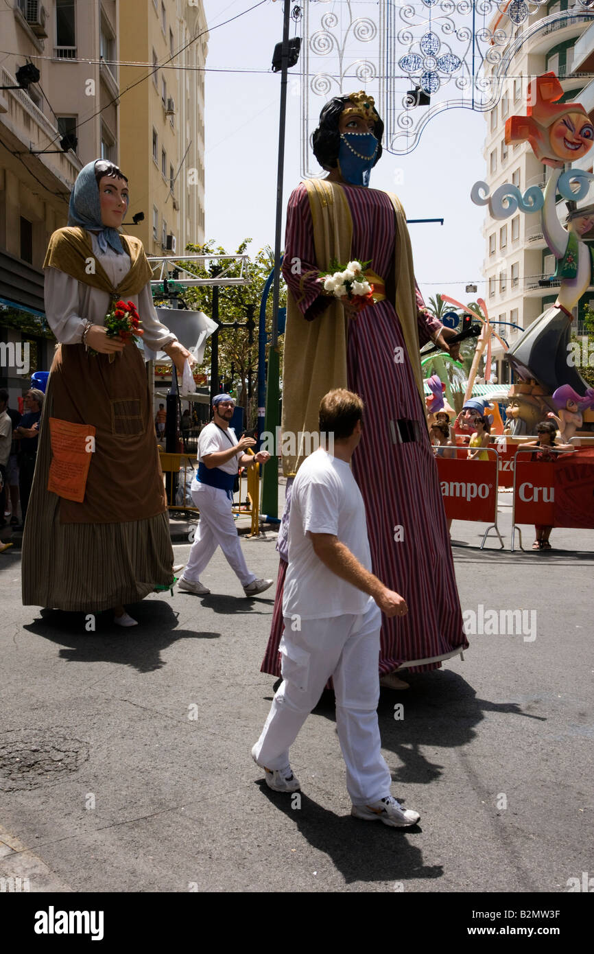 Festival fiesta giant gigantes hi-res stock photography and images - Alamy