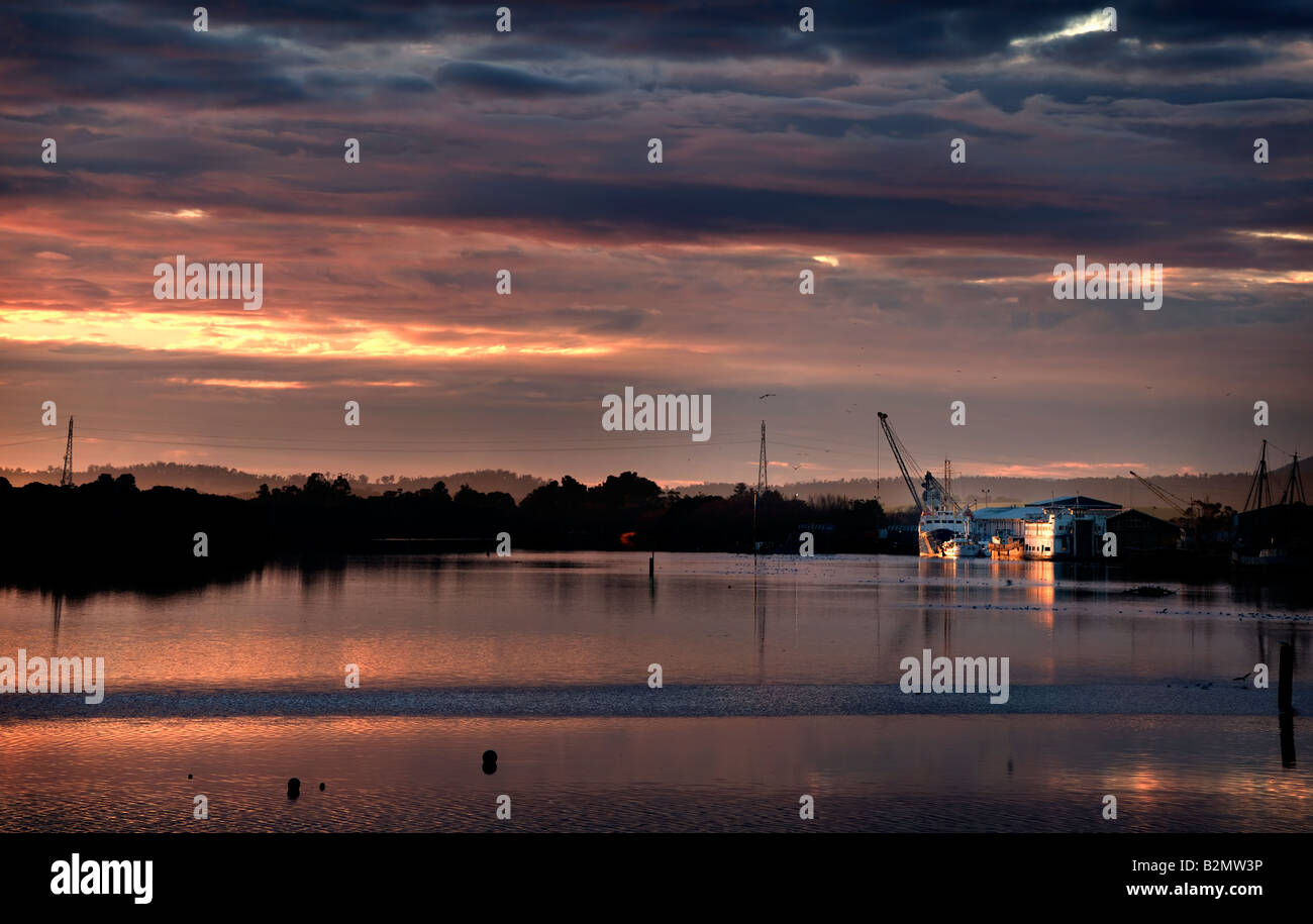 Tamar River from Launceston Stock Photo - Alamy