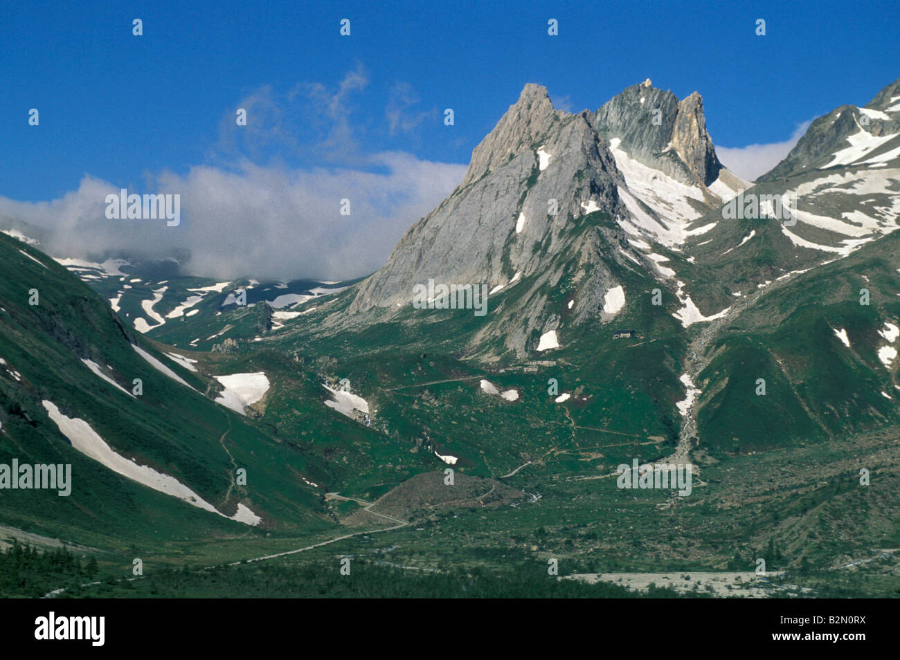 veny valley, courmayeur, italy Stock Photo - Alamy