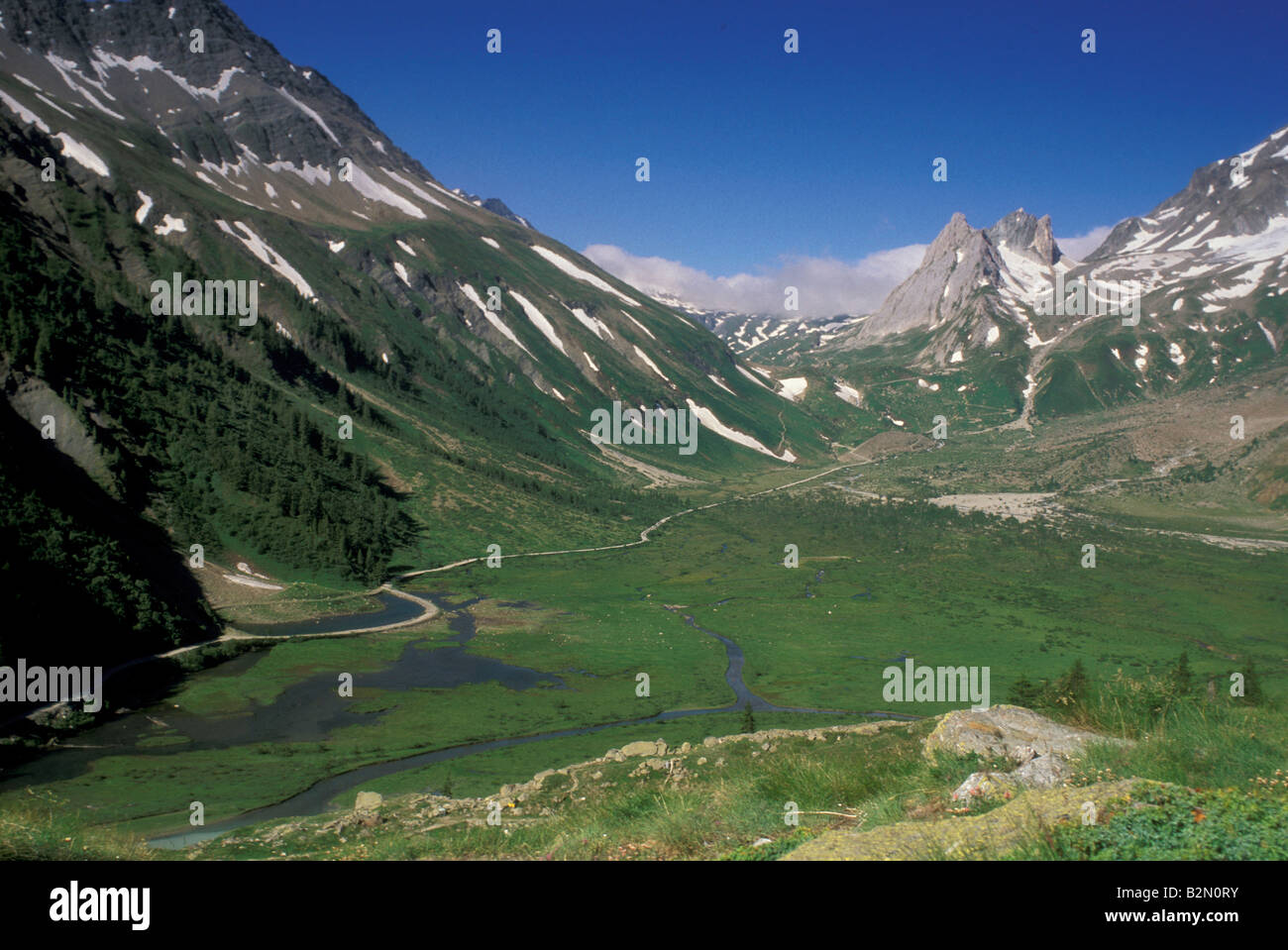 veny valley, courmayeur, italy Stock Photo - Alamy