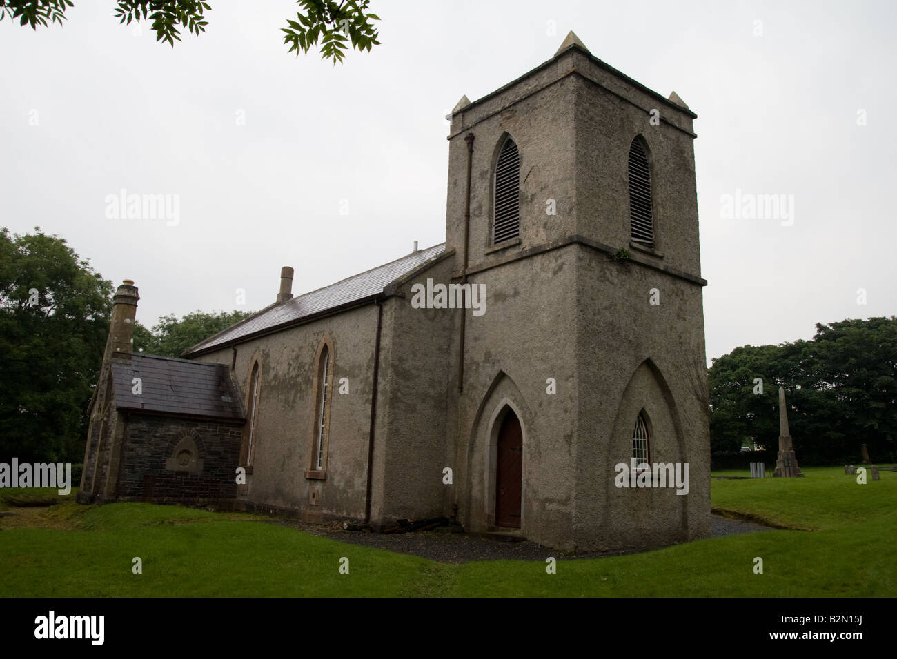 An old stone church in Donegal, Ireland Stock Photo - Alamy