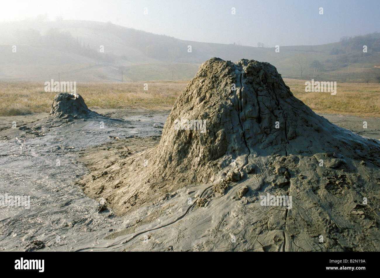 cold volcanoes, nirano salse, Italy Stock Photo - Alamy