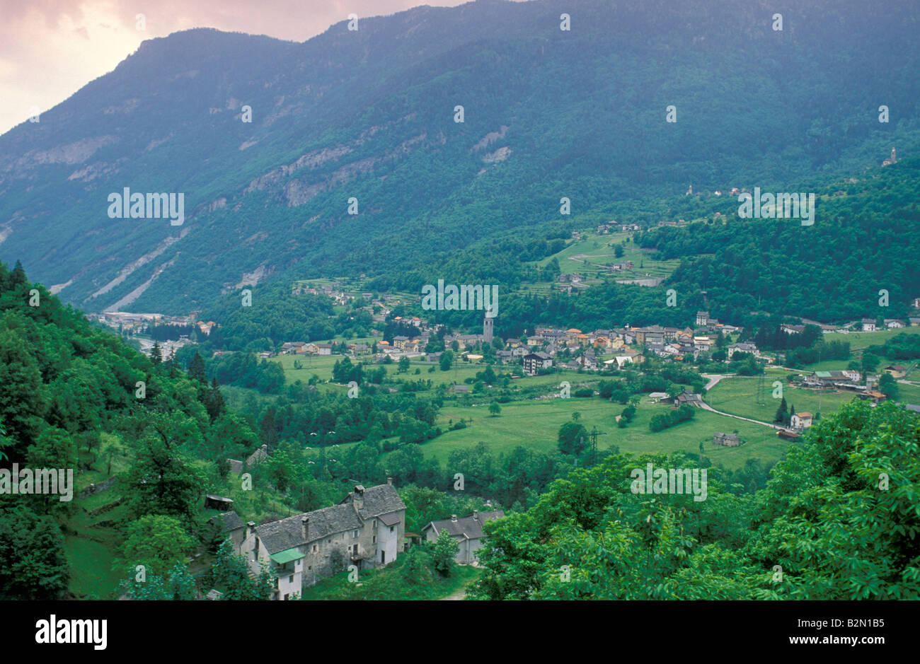 village view, crodo, Italy Stock Photo - Alamy