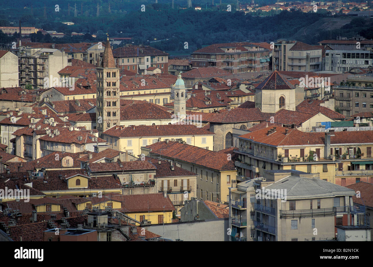 town view, biella, Italy Stock Photo - Alamy