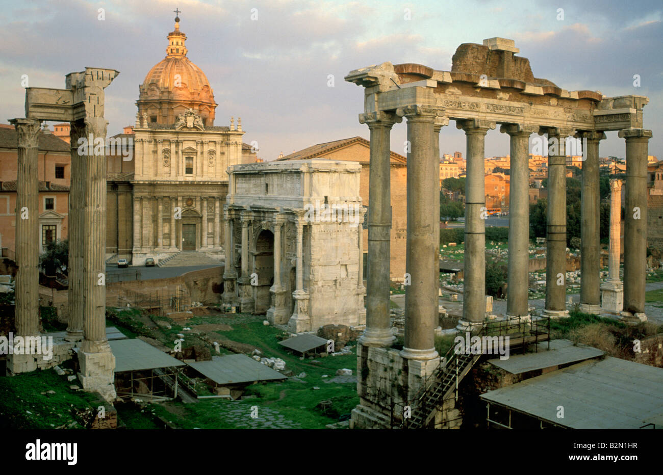 imperial forums, rome, Italy Stock Photo - Alamy