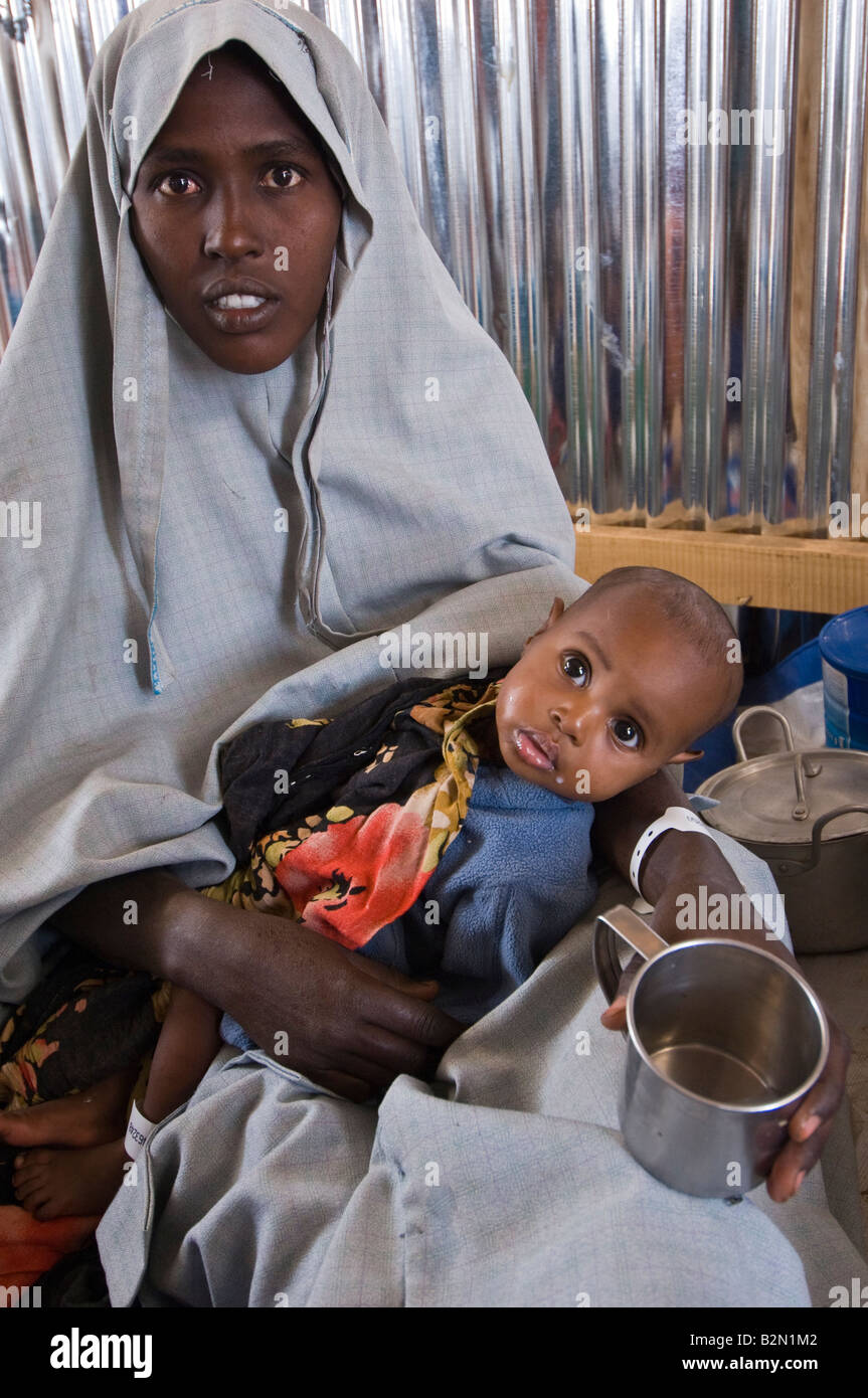 Life in a Somali refugee camp in Somali Region, Ethiopia, Africa Stock ...