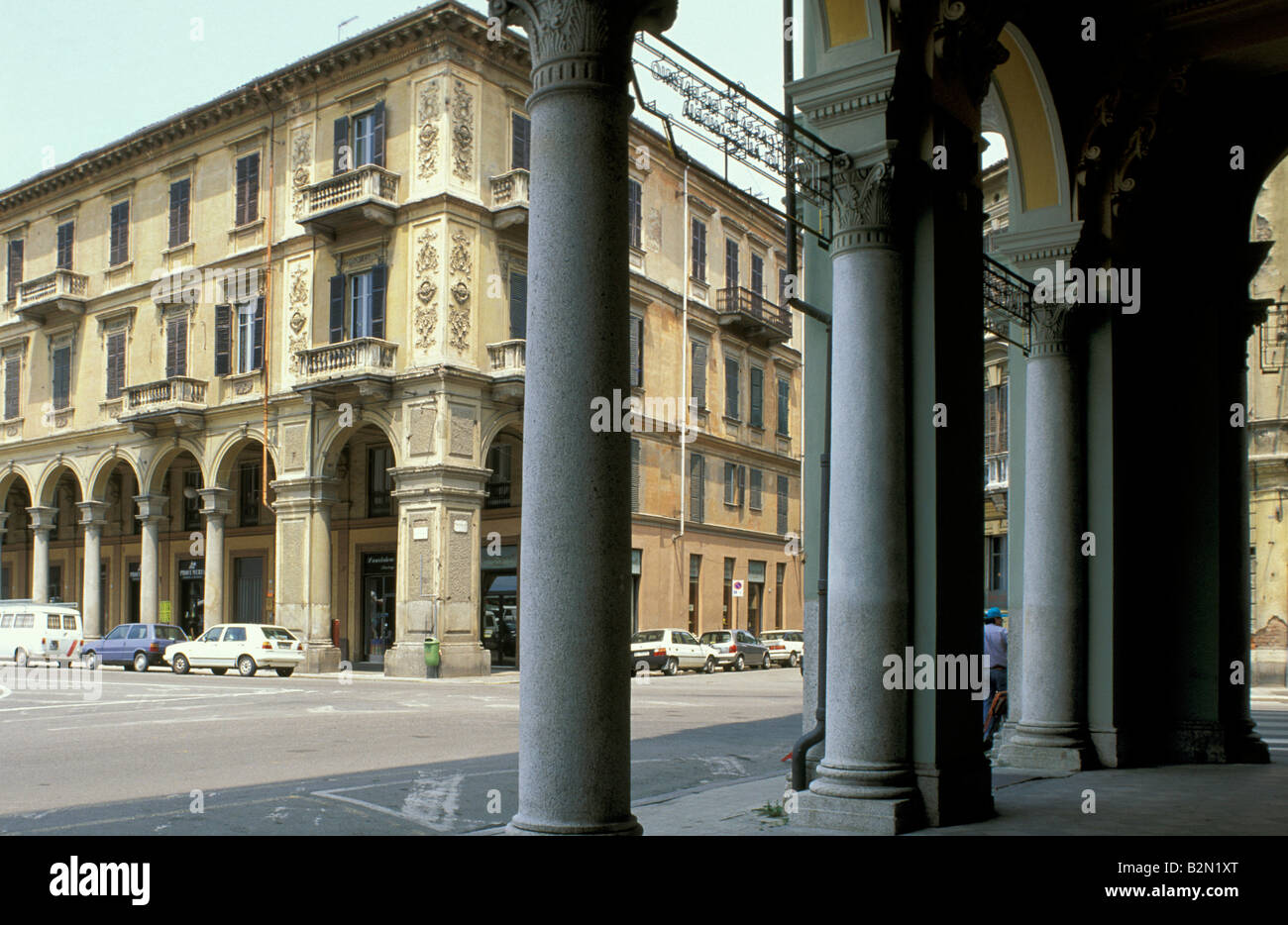 garibaldi square, alessandria, Italy Stock Photo - Alamy