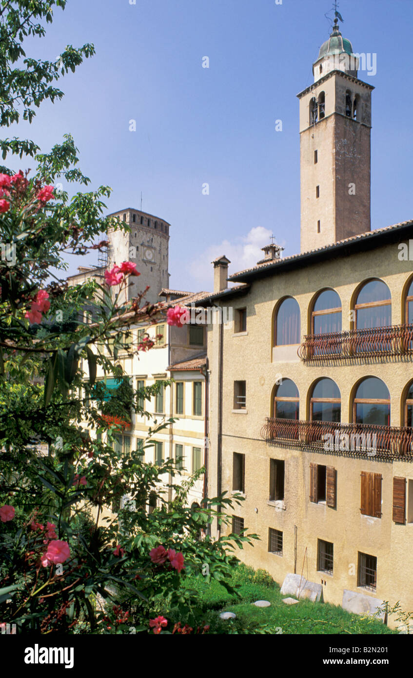 little town partial view, asolo, Italy Stock Photo - Alamy