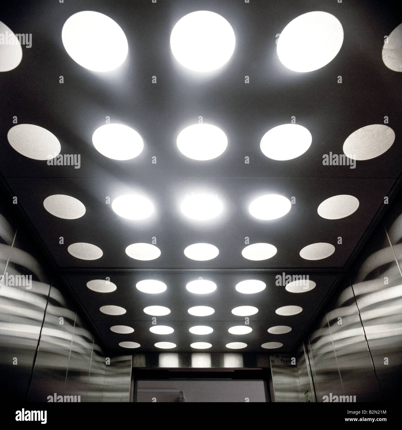 lights in elevator Stock Photo - Alamy