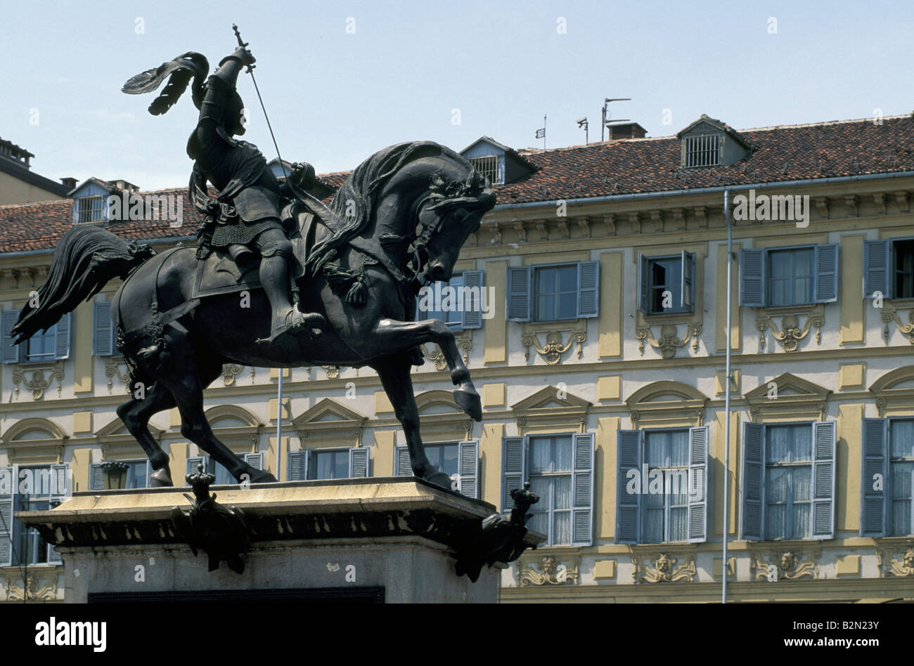 san carlo square, turin, Italy Stock Photo - Alamy