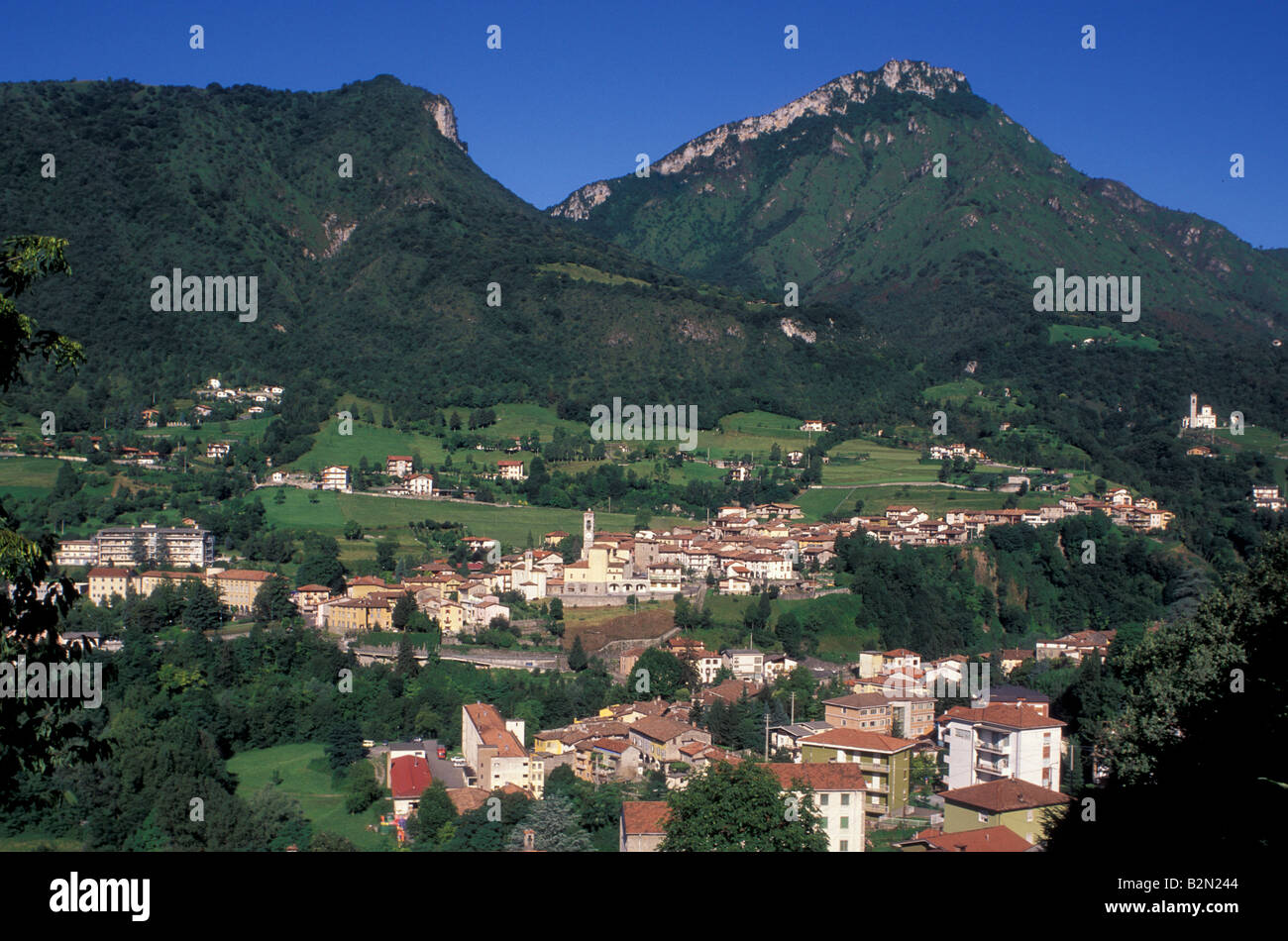 village view, sovere, Italy Stock Photo - Alamy