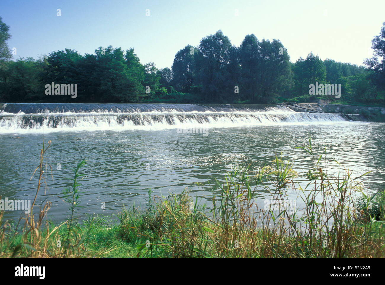 Serio river park hi-res stock photography and images - Alamy