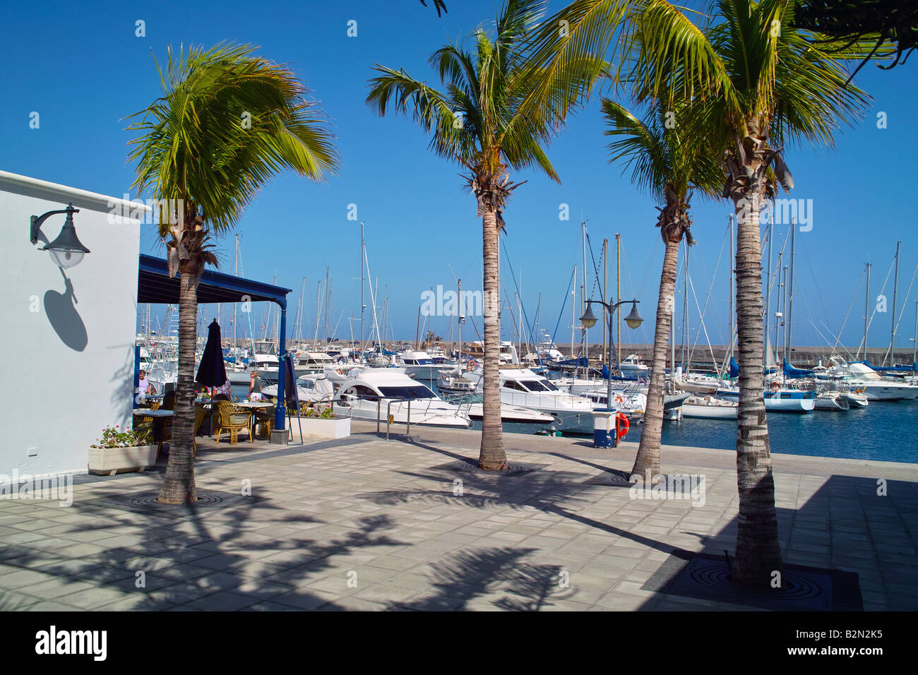Lanzarote puerto calero harbour hi-res stock photography and images - Alamy