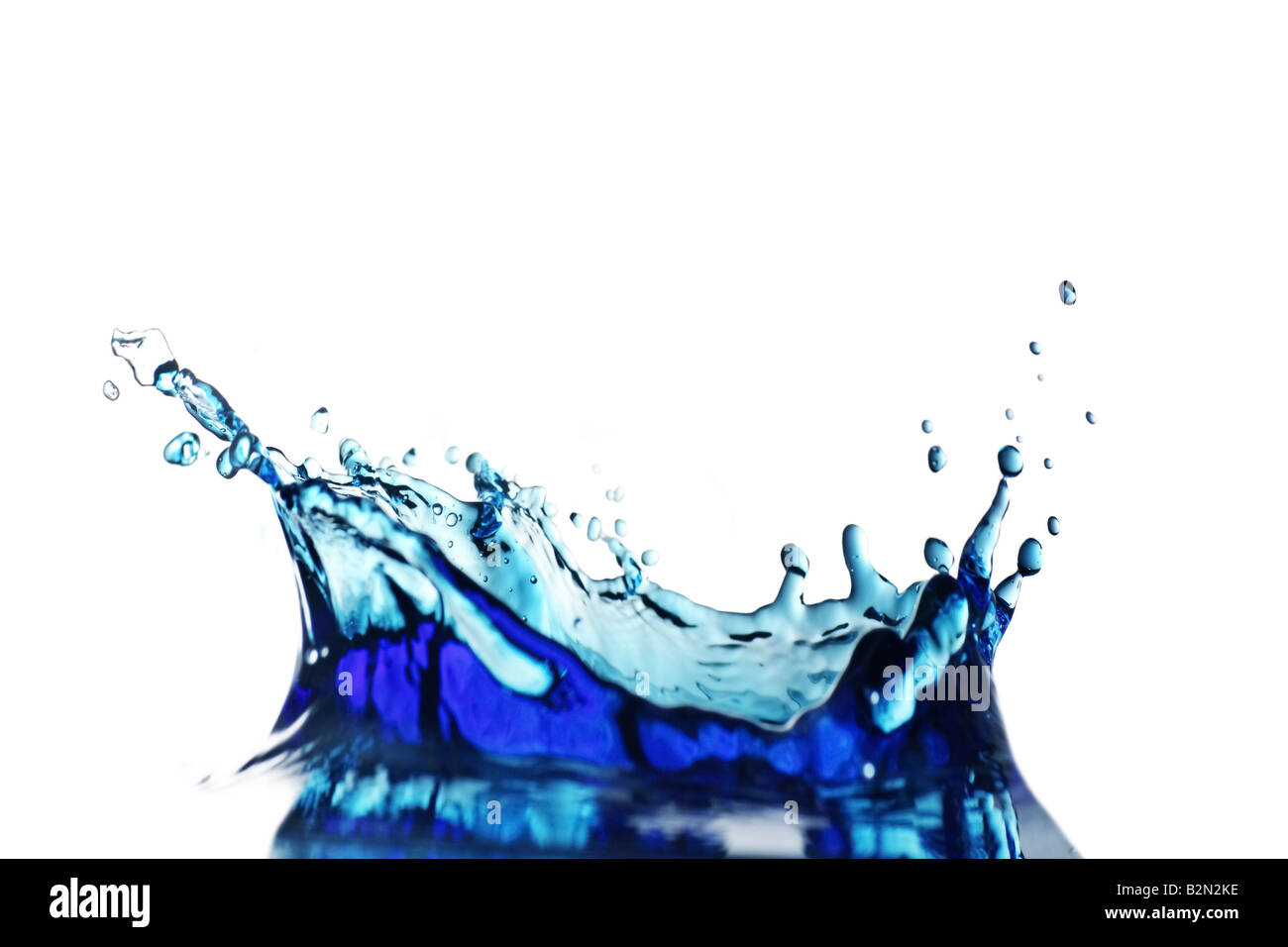 splash of water frozen in time Stock Photo - Alamy