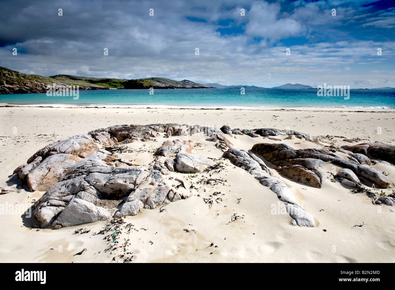 Hushinish beach, Isle of Harris, Scotland Stock Photo - Alamy