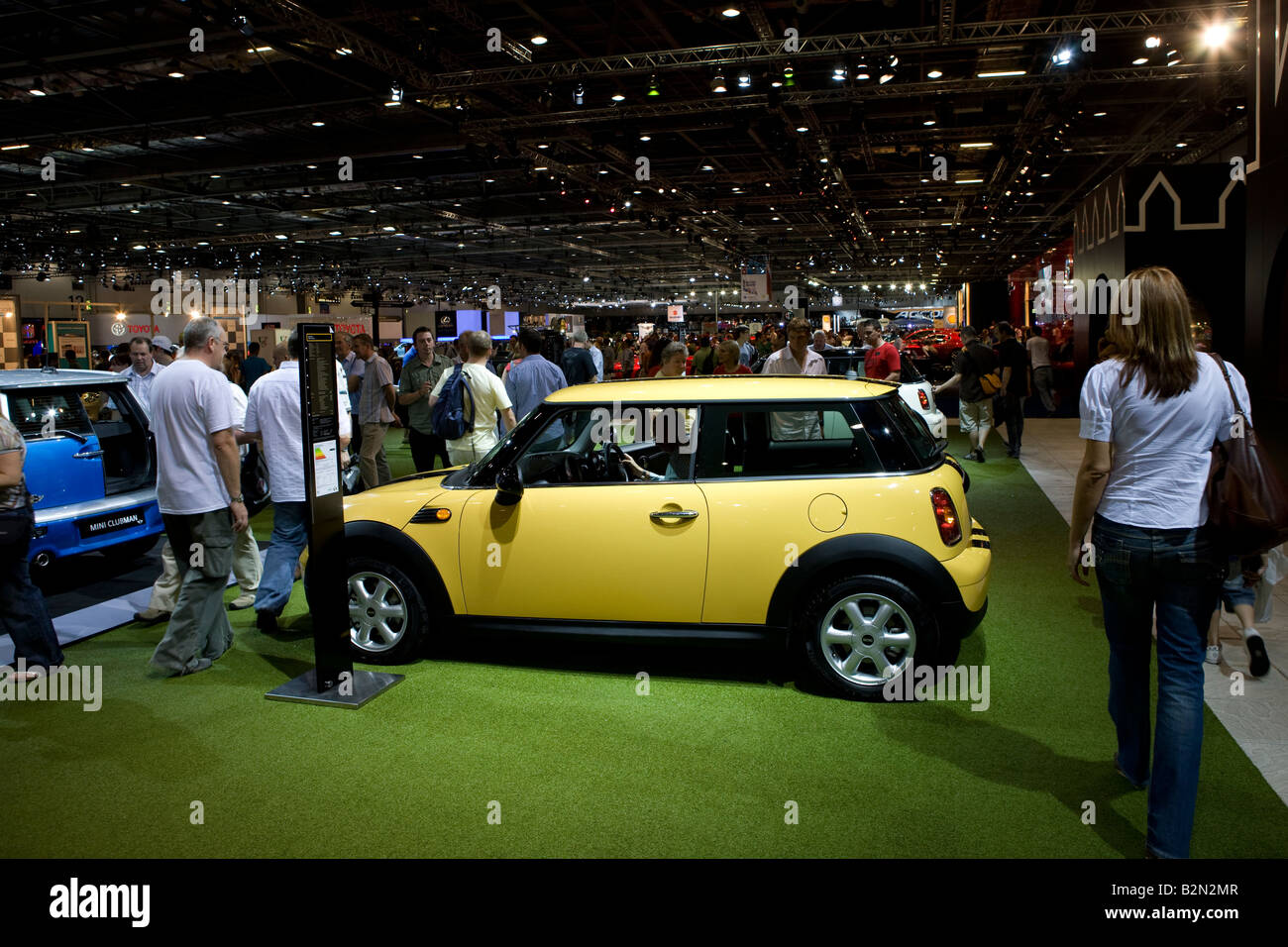 People in a mini car hi-res stock photography and images - Alamy