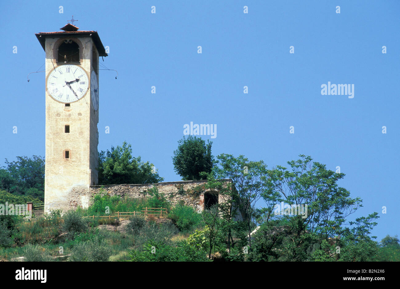 Tower at revello village hi-res stock photography and images - Alamy