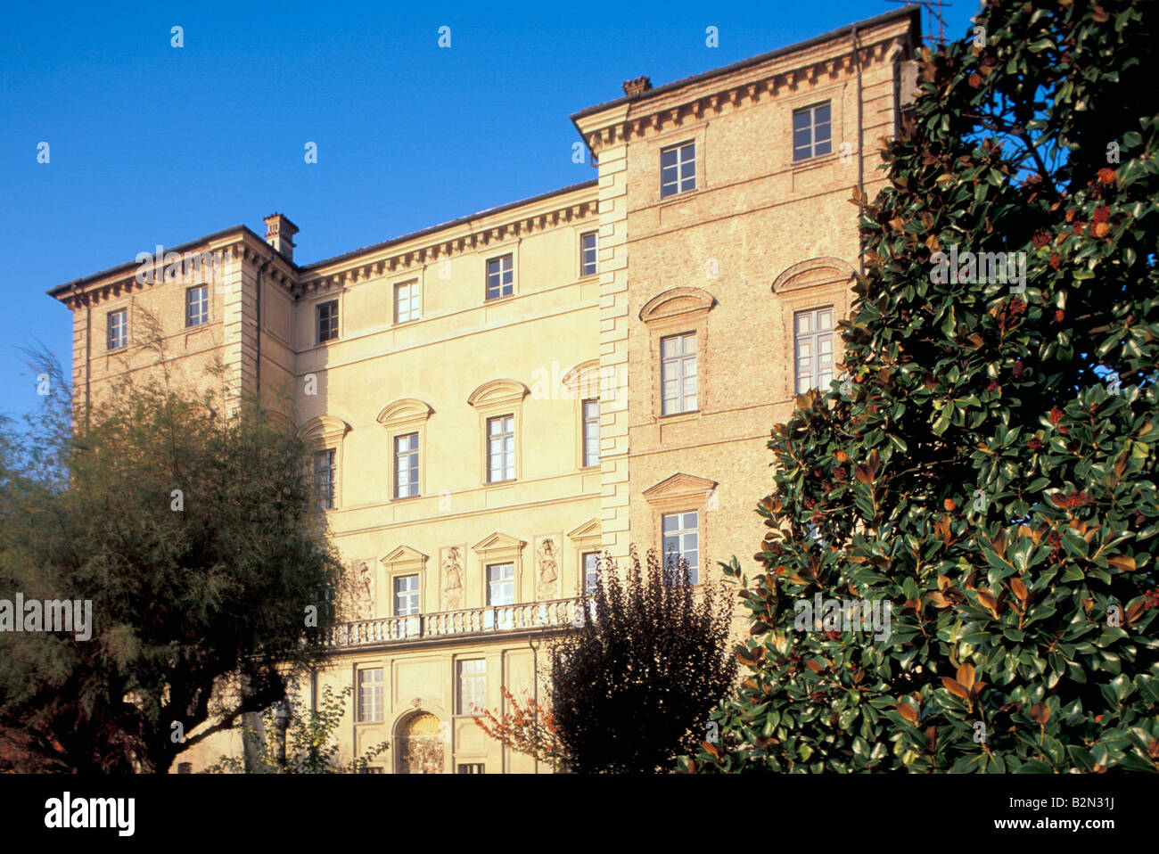 castle and gardens, govone, Italy Stock Photo - Alamy