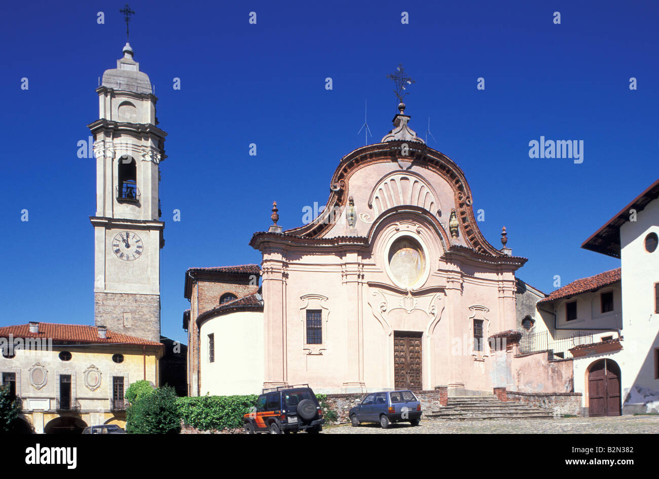 church, mazze', Italy Stock Photo - Alamy