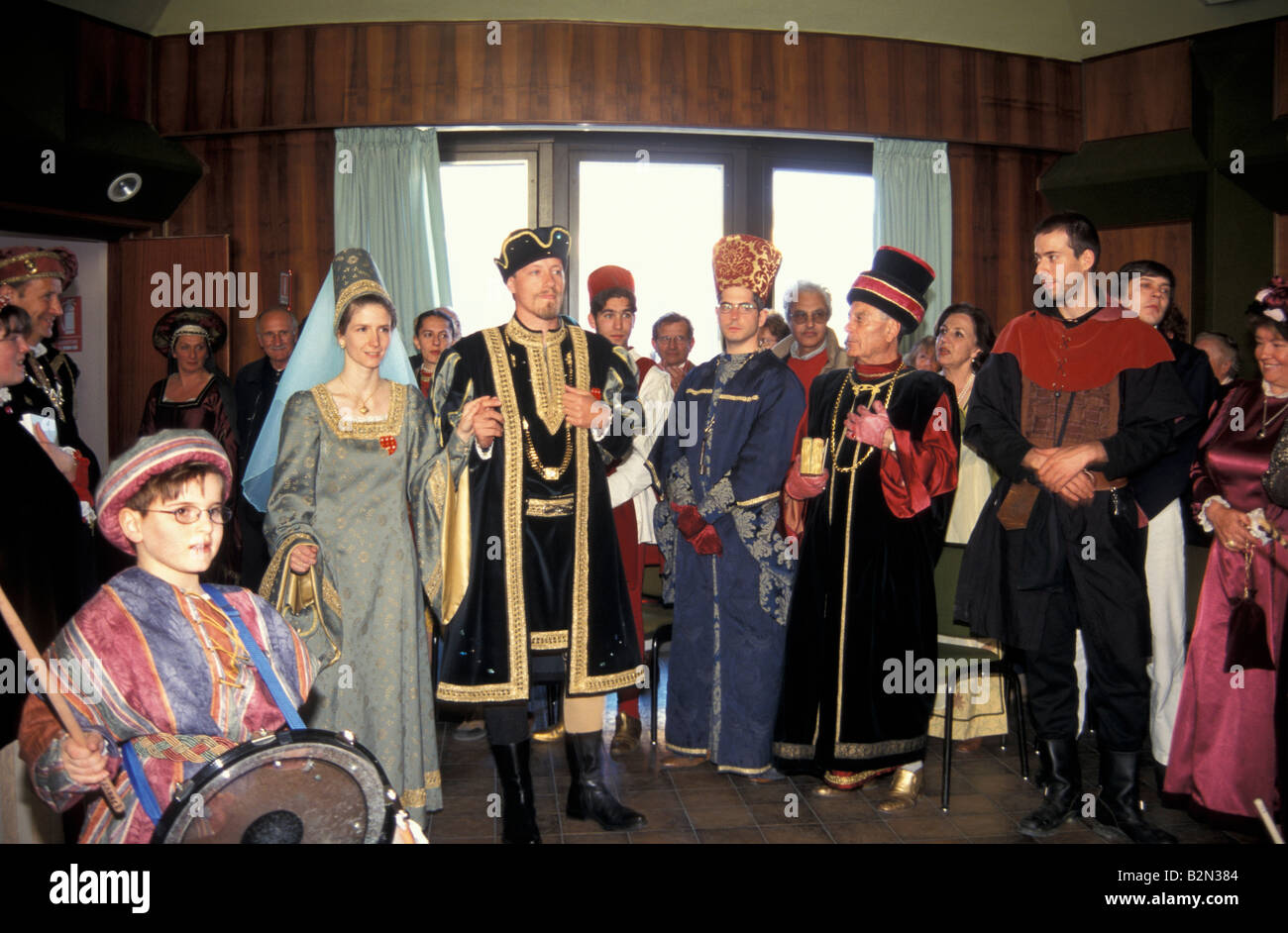 franchigia feast, nus, Italy Stock Photo - Alamy