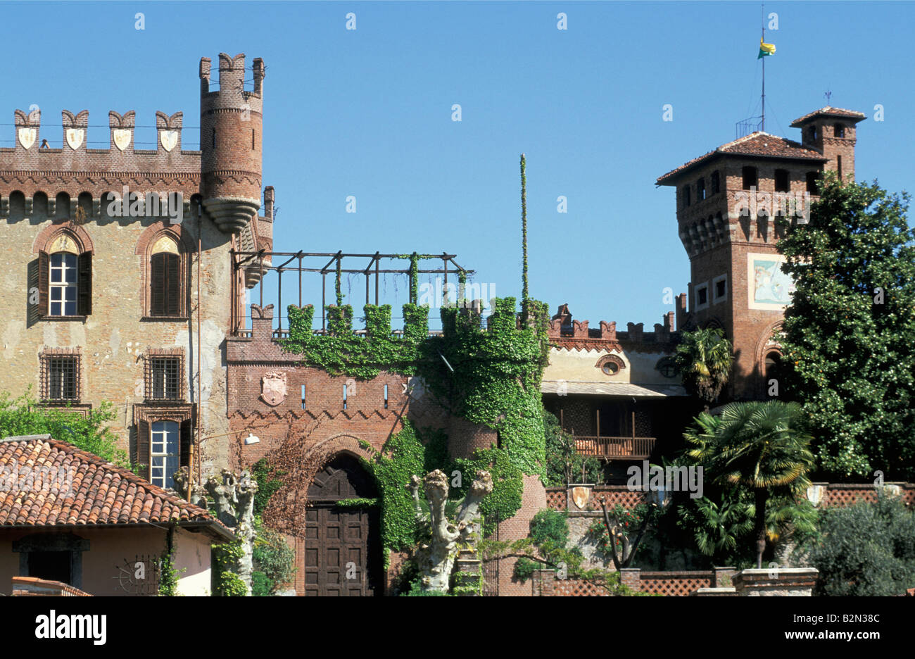 castle, mazze', Italy Stock Photo - Alamy