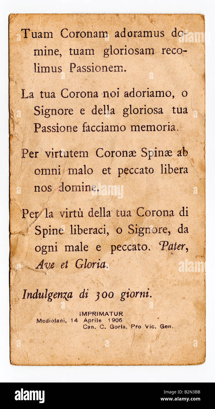 Prayer to the saints hi-res stock photography and images - Alamy