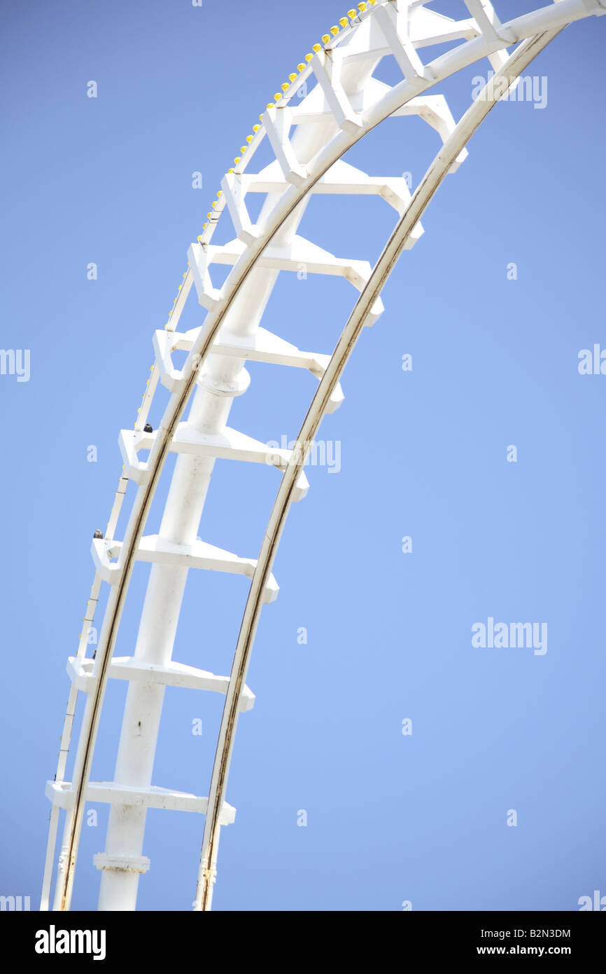 Roller Coaster Track High Resolution Stock Photography and Images - Alamy