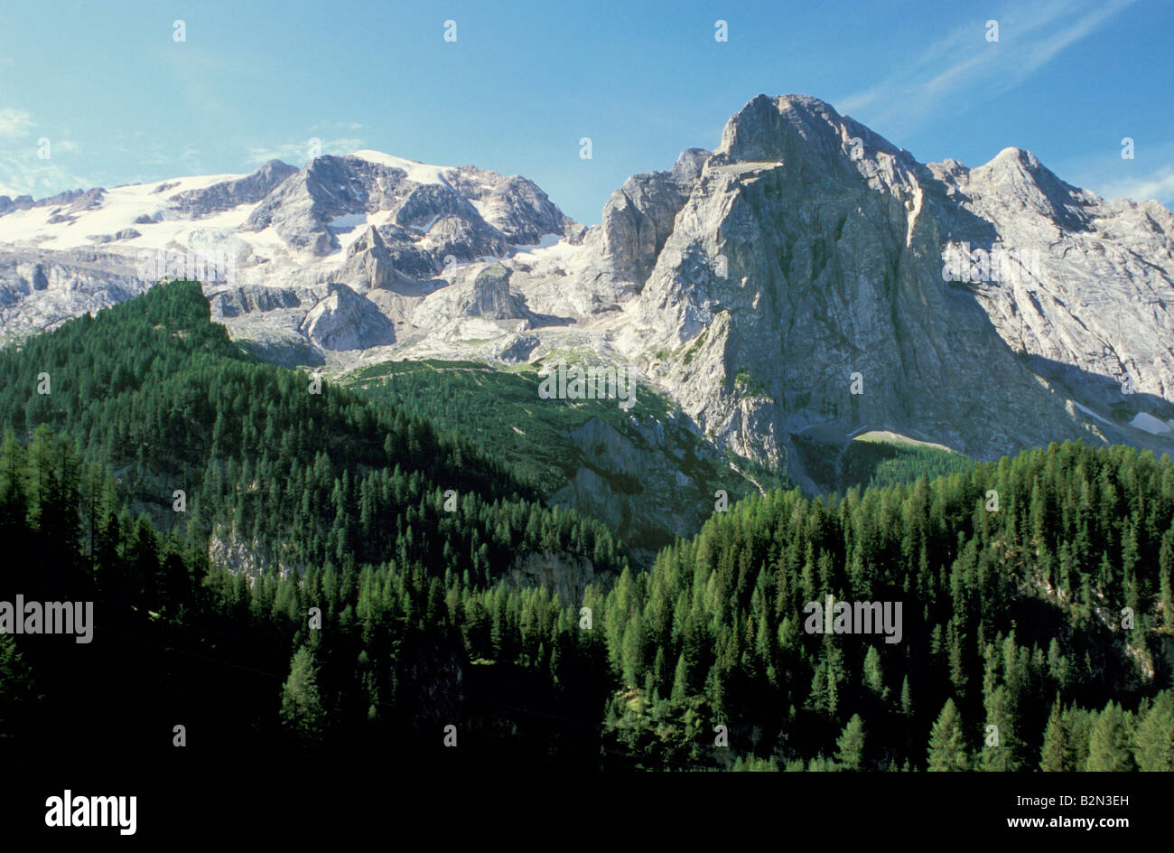 marmolada mountain from fedaia pass, marmolada, Italy Stock Photo - Alamy