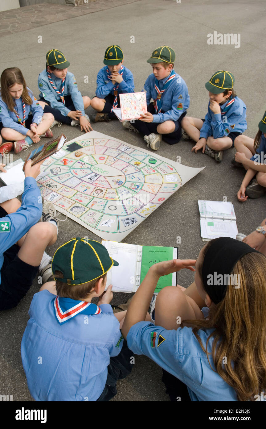 club scouts, torre boldone, Italy Stock Photo - Alamy