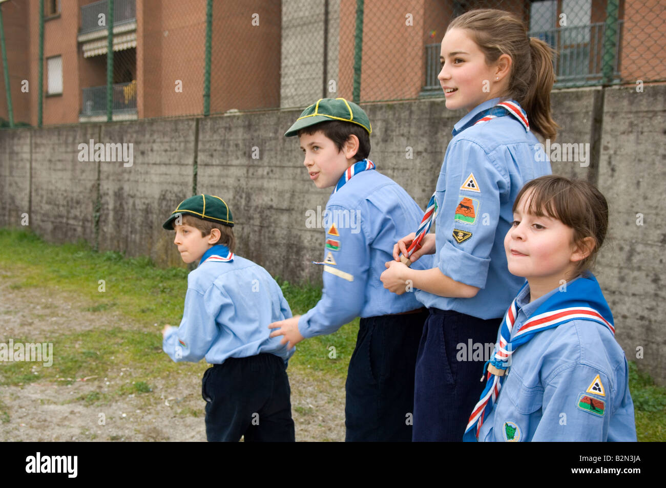 Club scouts torre boldone italy hi-res stock photography and images - Alamy