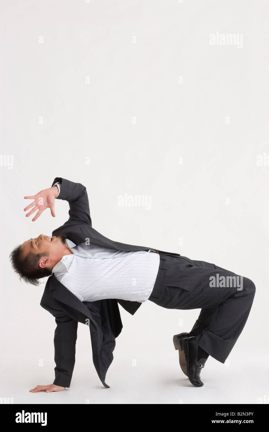 Person bending over hi-res stock photography and images - Alamy