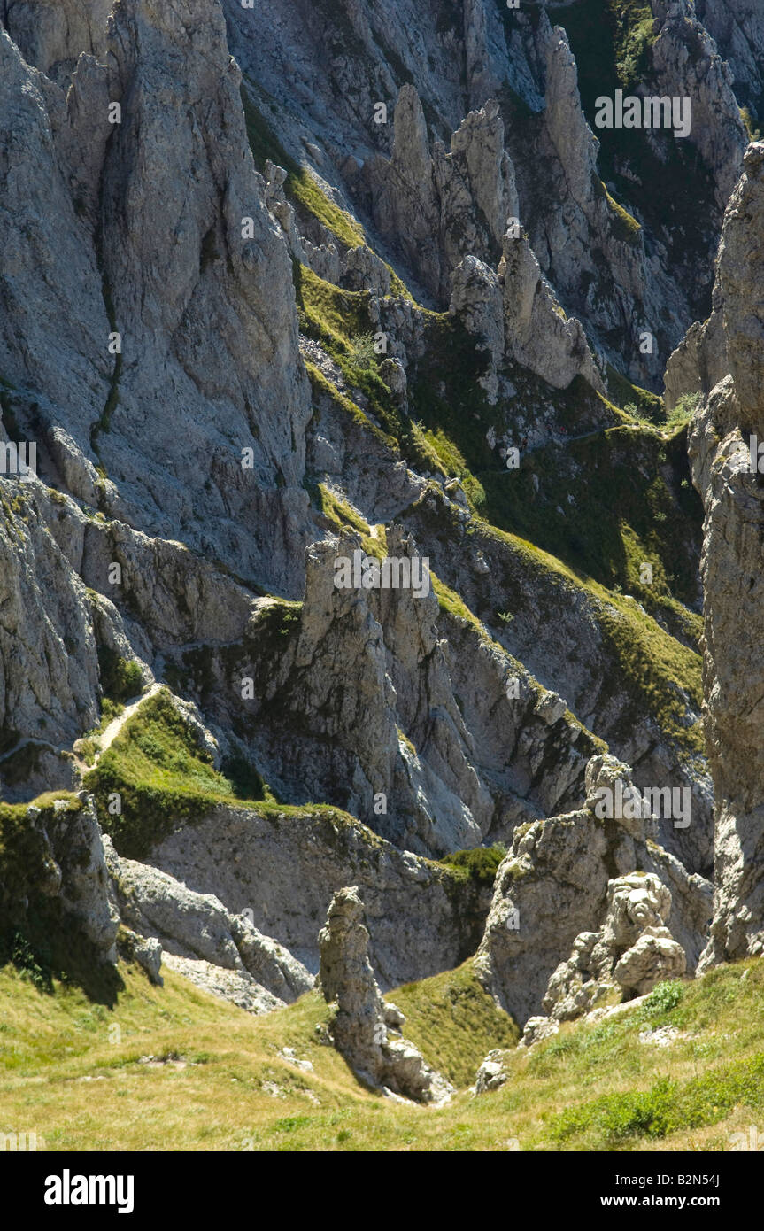 limestone rocks, grigna meridionale, Italy Stock Photo - Alamy