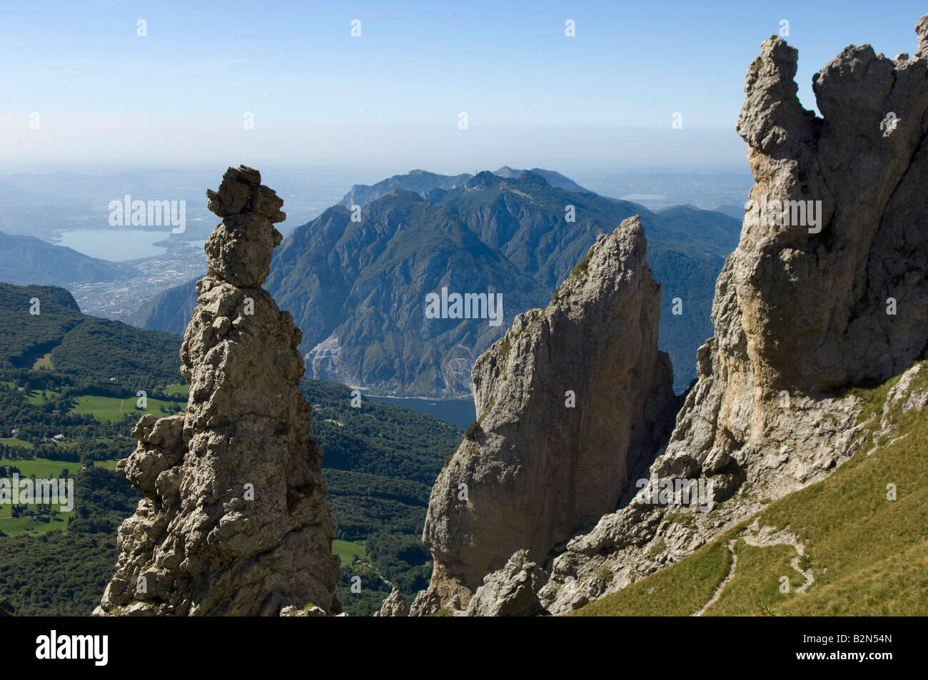 limestone rocks, grigna meridionale, Italy Stock Photo - Alamy