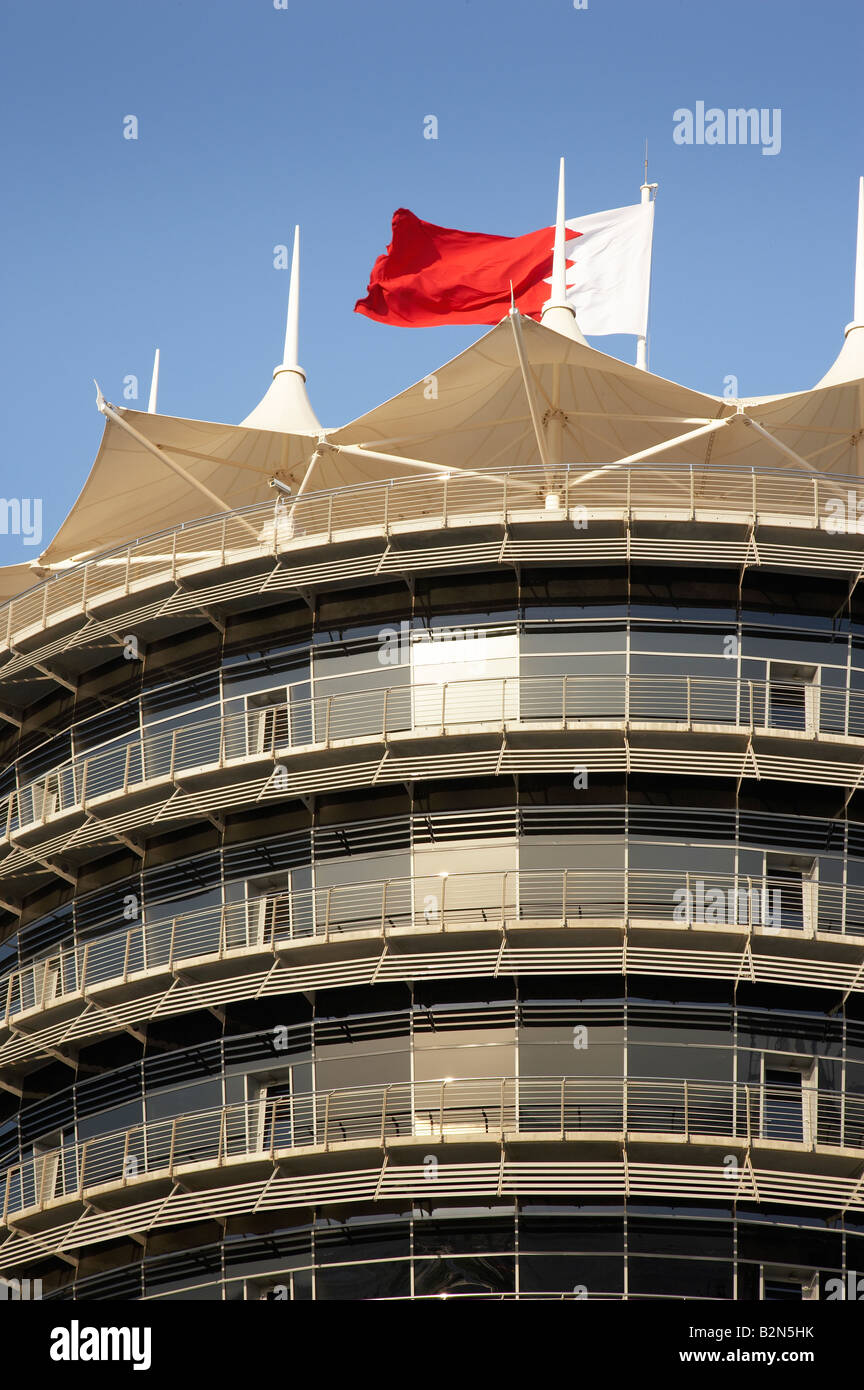 The Sakhir Tower Bahrain International Circuit Stock Photo - Alamy