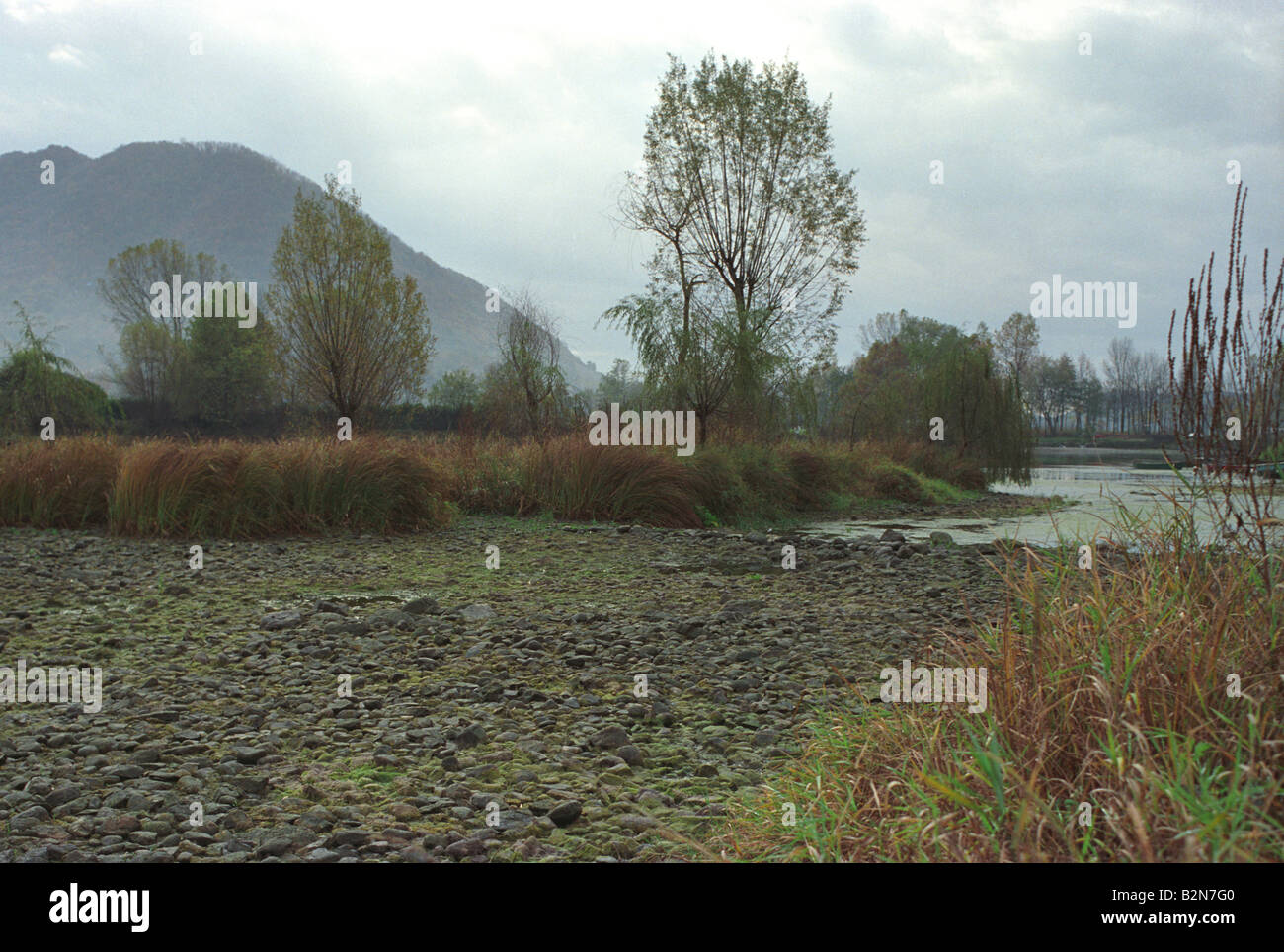 adda river, brivio, italy Stock Photo - Alamy