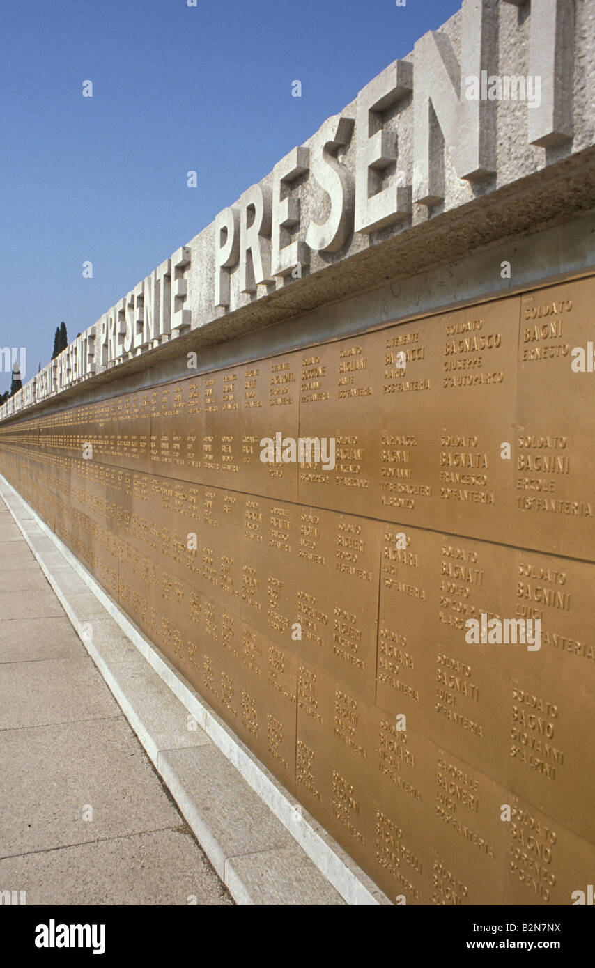 Redipuglia memorial hi-res stock photography and images - Alamy
