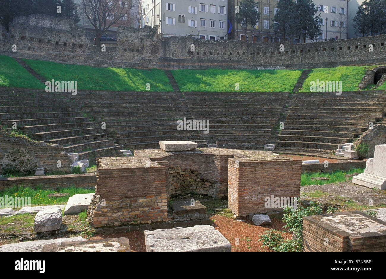 Trieste roman theatre hi-res stock photography and images - Alamy