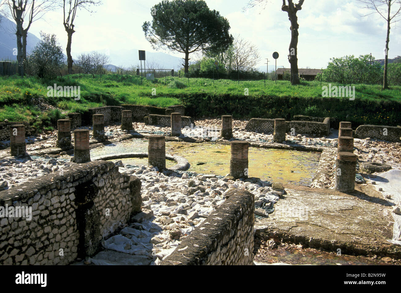 privernum ruins, priverno, italy Stock Photo - Alamy