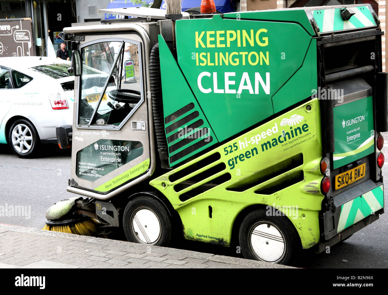 London clean cleaning machine hi-res stock photography and images - Alamy