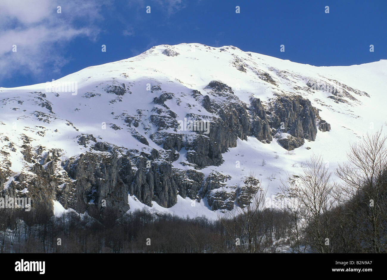 terminillo mount, terminillo mountain, italy Stock Photo - Alamy